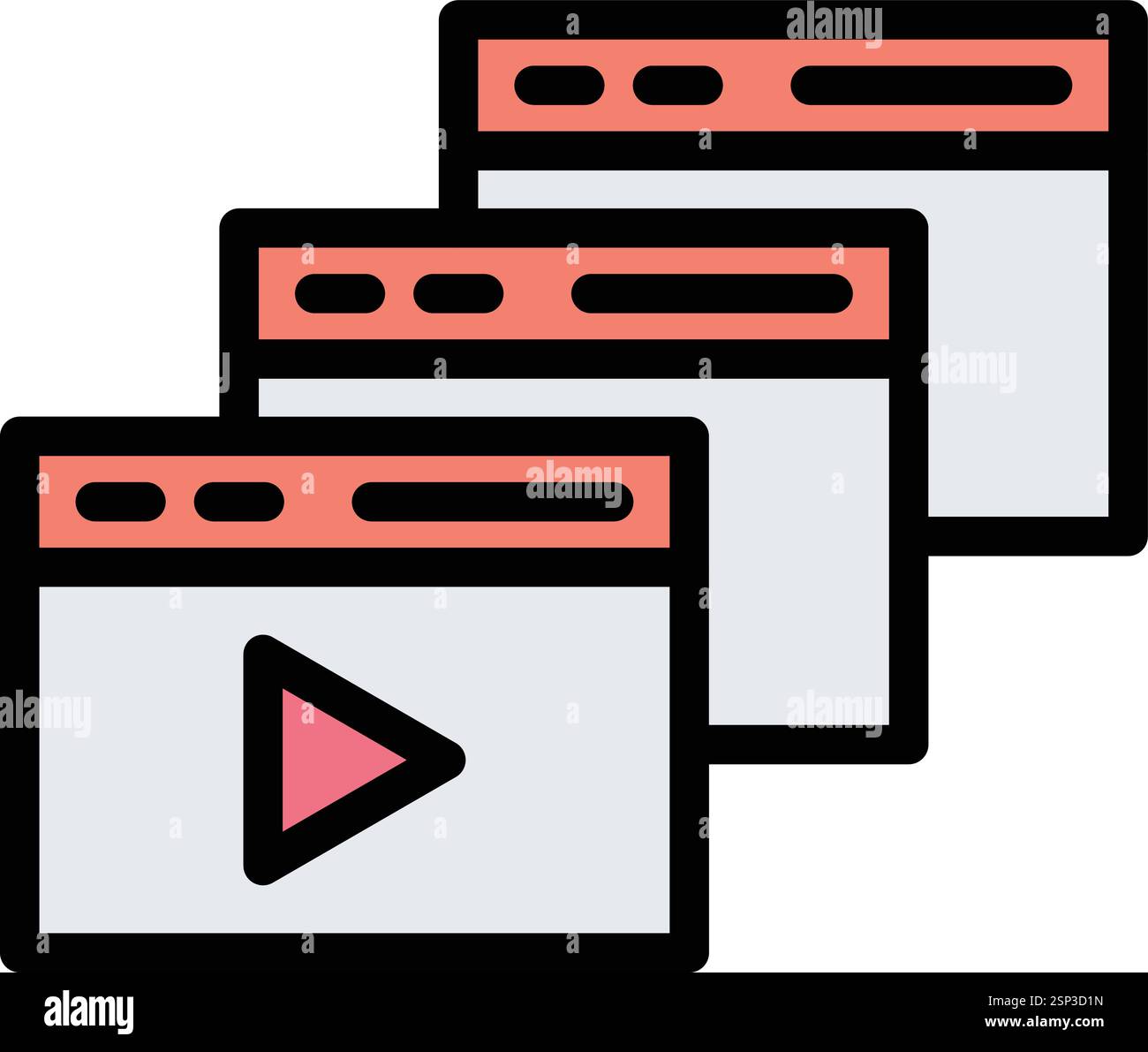 Browsers vector vectors hi-res stock photography and images - Alamy