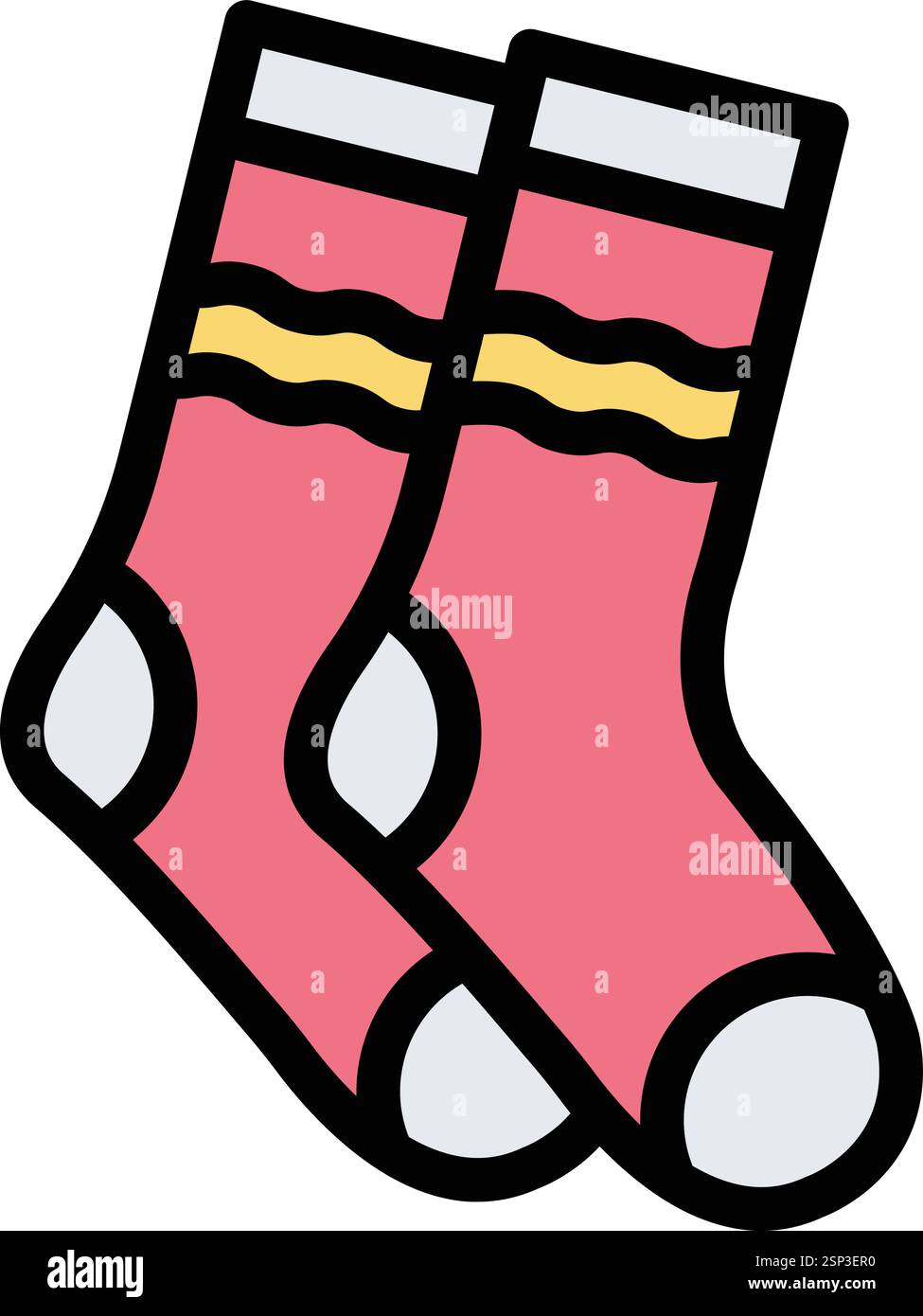Socks icon pack Stock Vector Images - Alamy