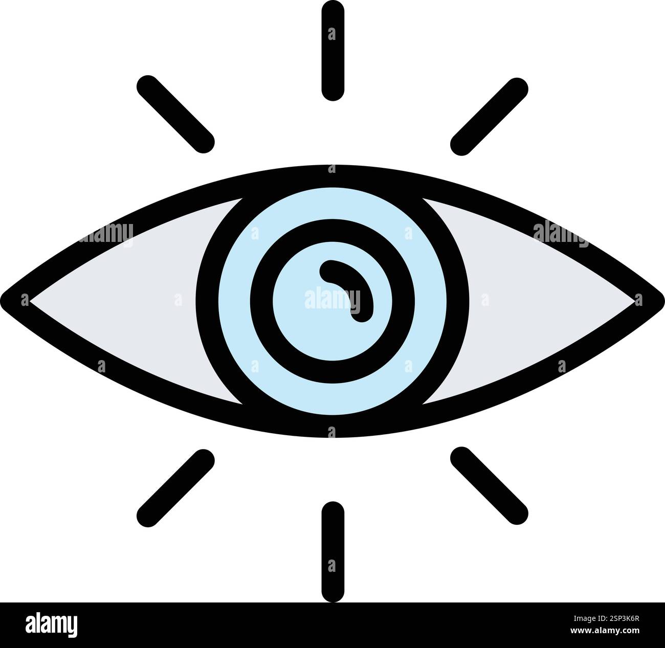 Visibility vector vectors hi-res stock photography and images - Alamy