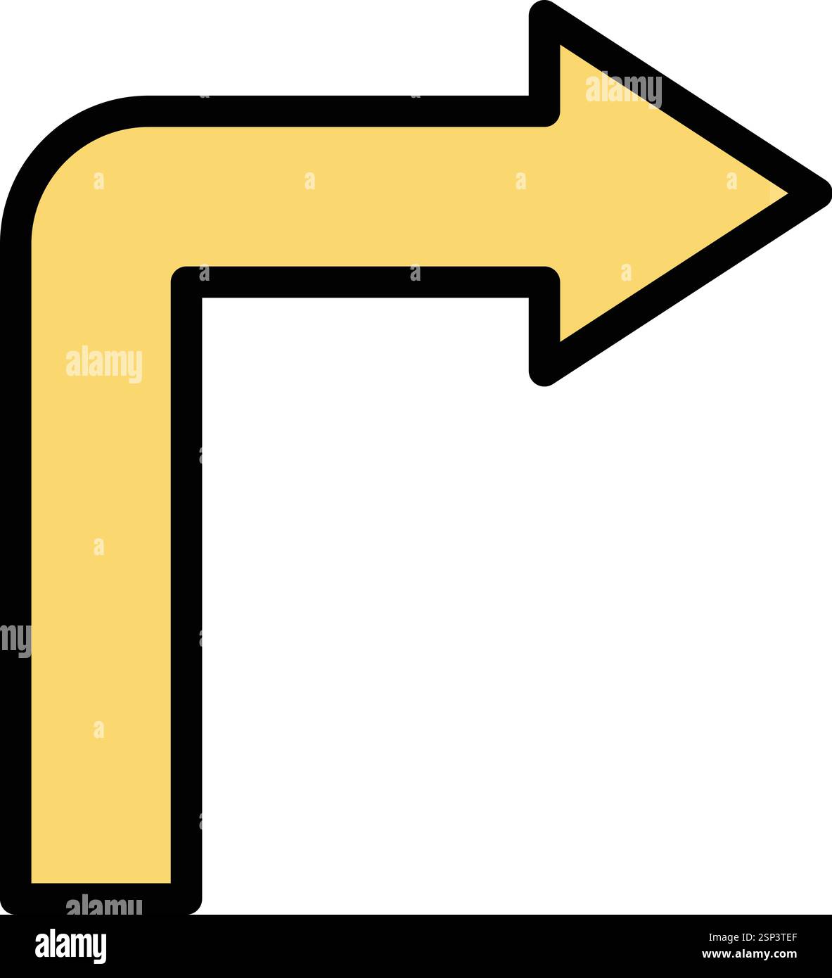 Turn right logo Stock Vector Images - Alamy