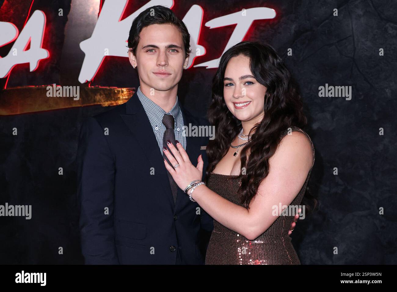 HOLLYWOOD, LOS ANGELES, CALIFORNIA, USA - FEBRUARY 12: Tanner Buchanan ...