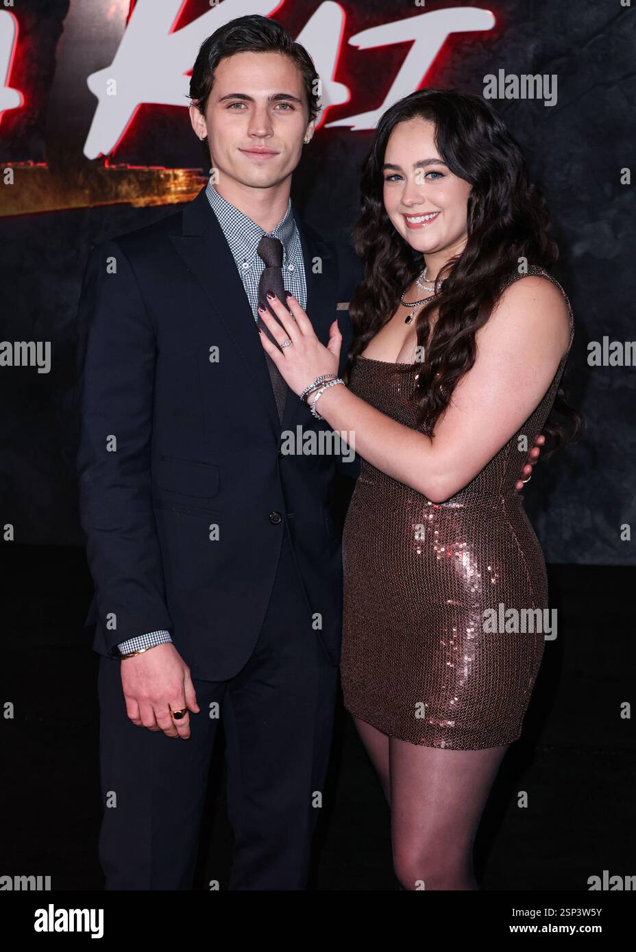 HOLLYWOOD, LOS ANGELES, CALIFORNIA, USA - FEBRUARY 12: Tanner Buchanan ...