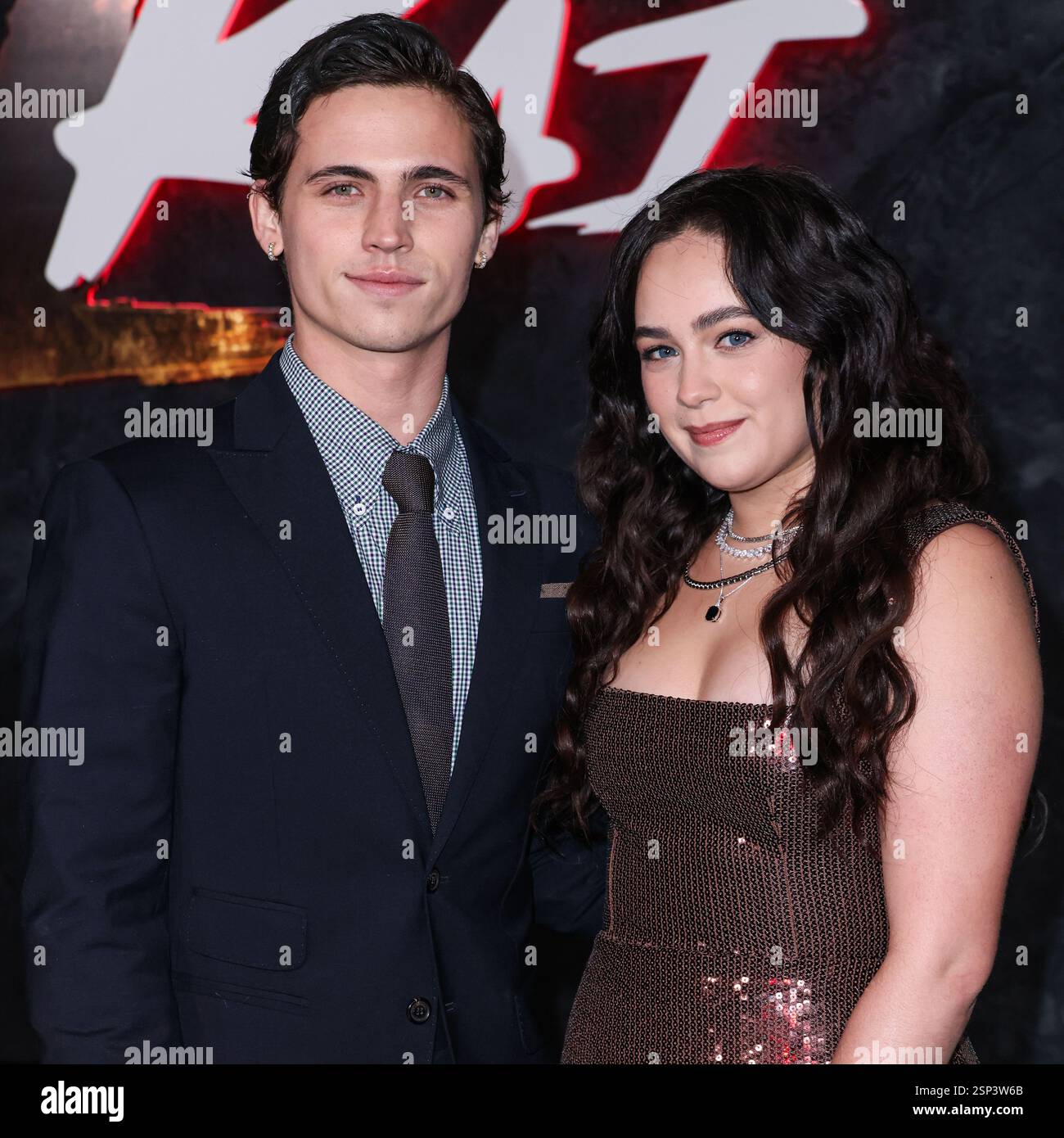 HOLLYWOOD, LOS ANGELES, CALIFORNIA, USA - FEBRUARY 12: Tanner Buchanan ...