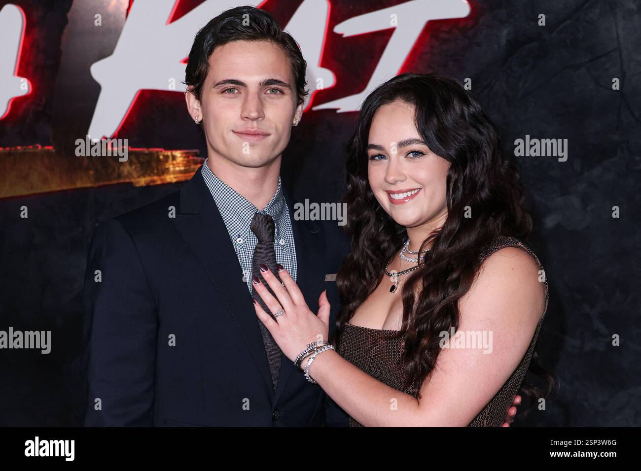 HOLLYWOOD, LOS ANGELES, CALIFORNIA, USA - FEBRUARY 12: Tanner Buchanan ...