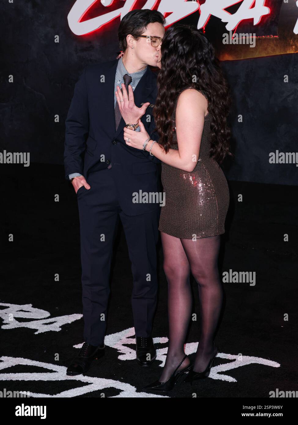 HOLLYWOOD, LOS ANGELES, CALIFORNIA, USA - FEBRUARY 12: Tanner Buchanan ...