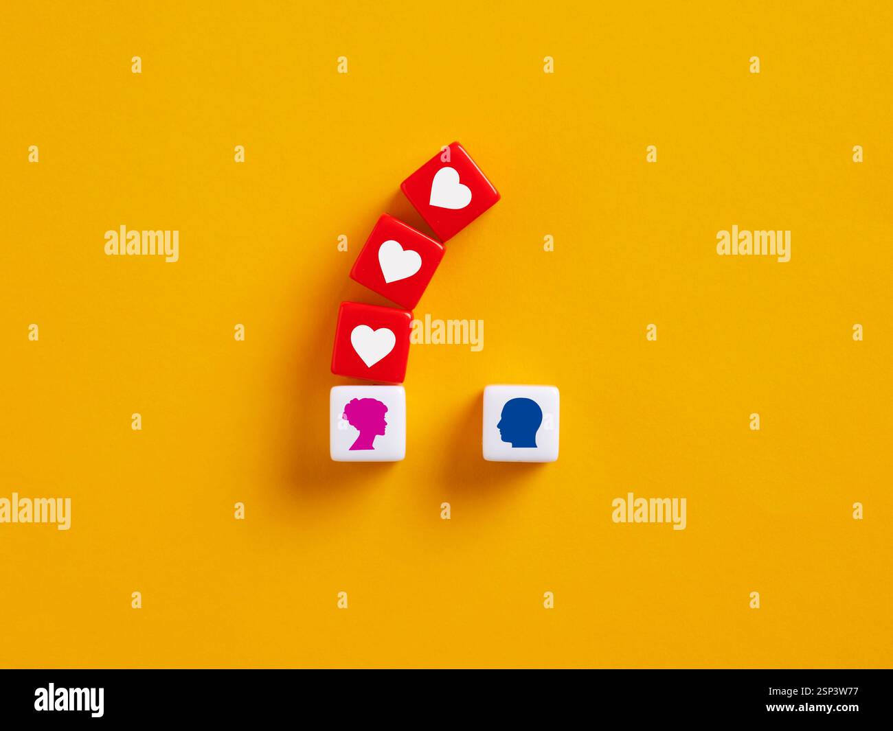 Expressing love and affection in a romantic relationship Stock Photo ...