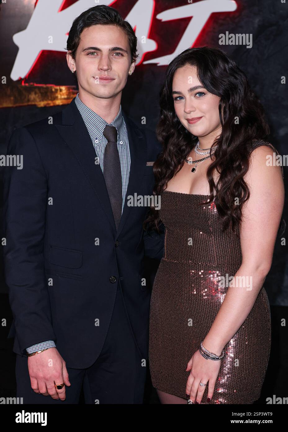 HOLLYWOOD, LOS ANGELES, CALIFORNIA, USA - FEBRUARY 12: Tanner Buchanan ...