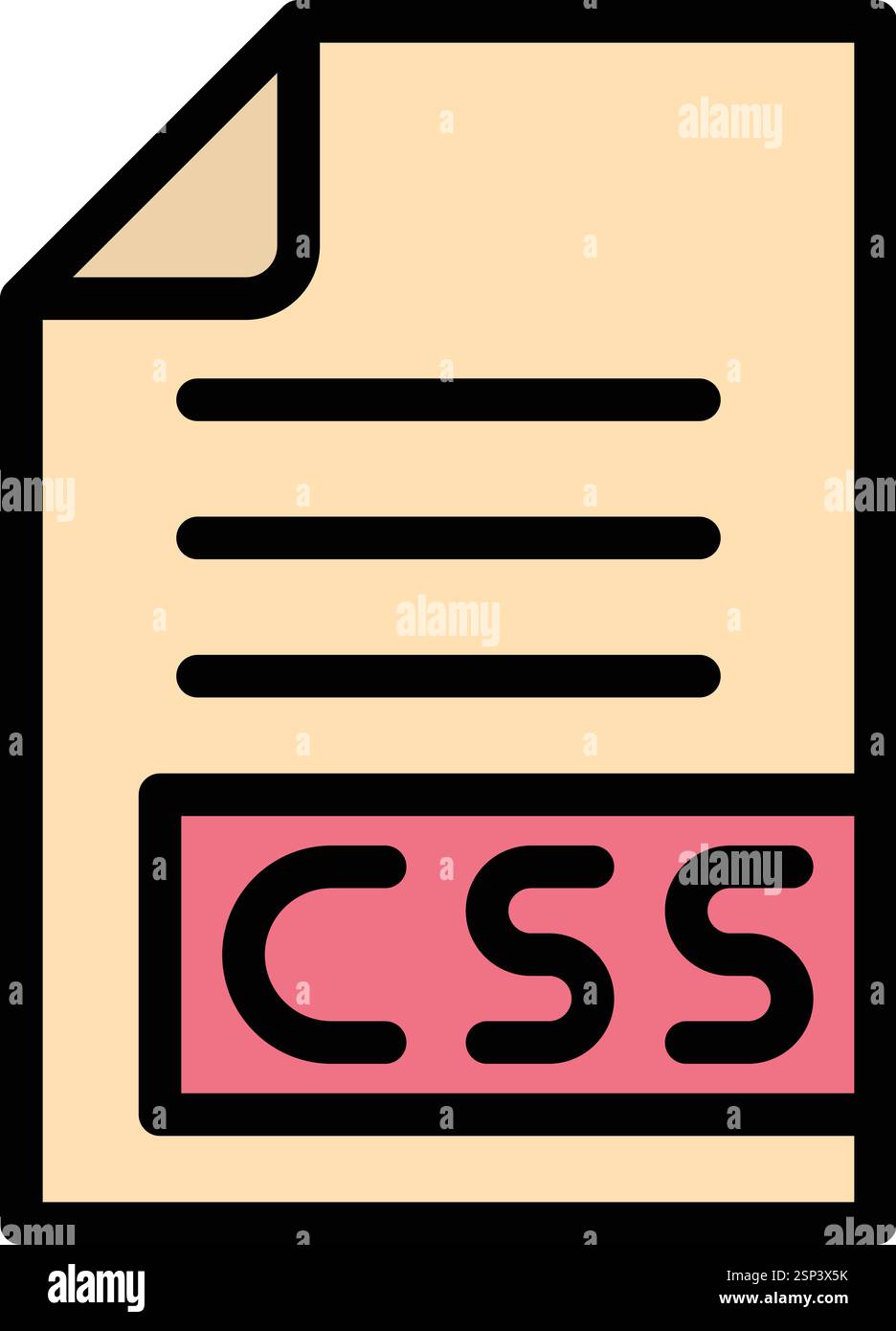 Css vector hi-res stock photography and images - Alamy