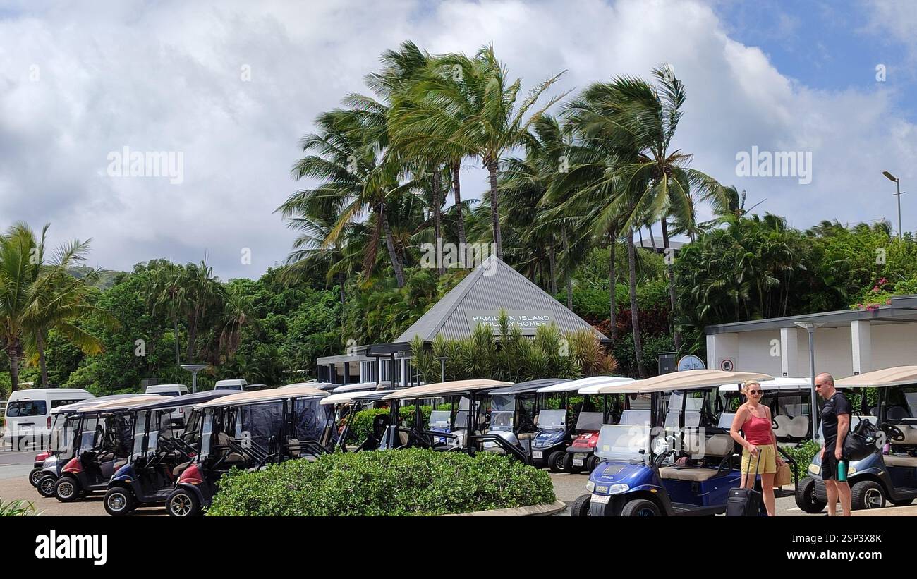 Hamilton Island is a popular tourist destination in Australia. The ...