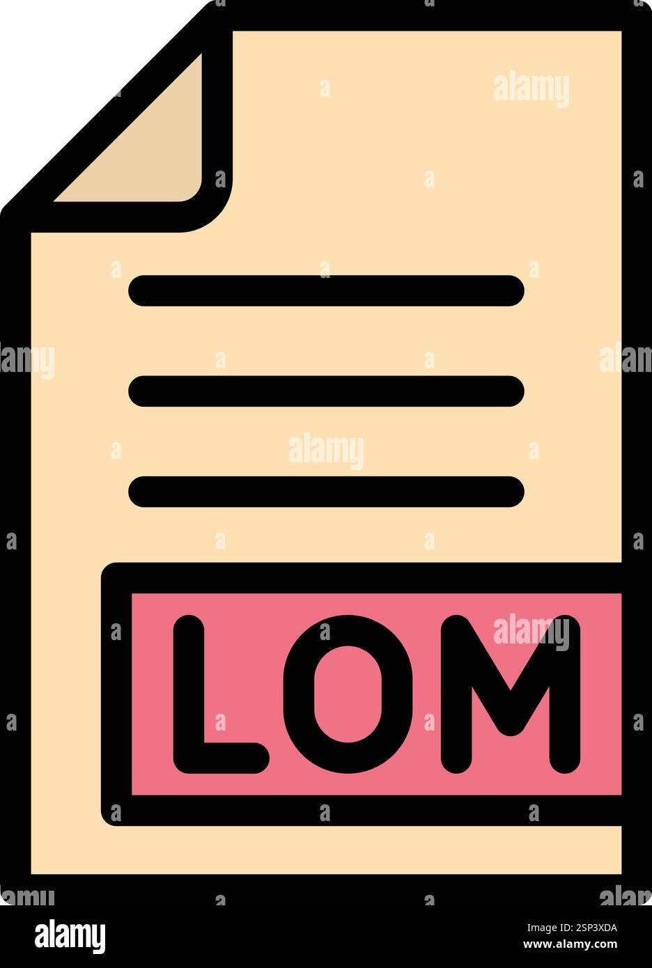Lom logo design hi-res stock photography and images - Alamy