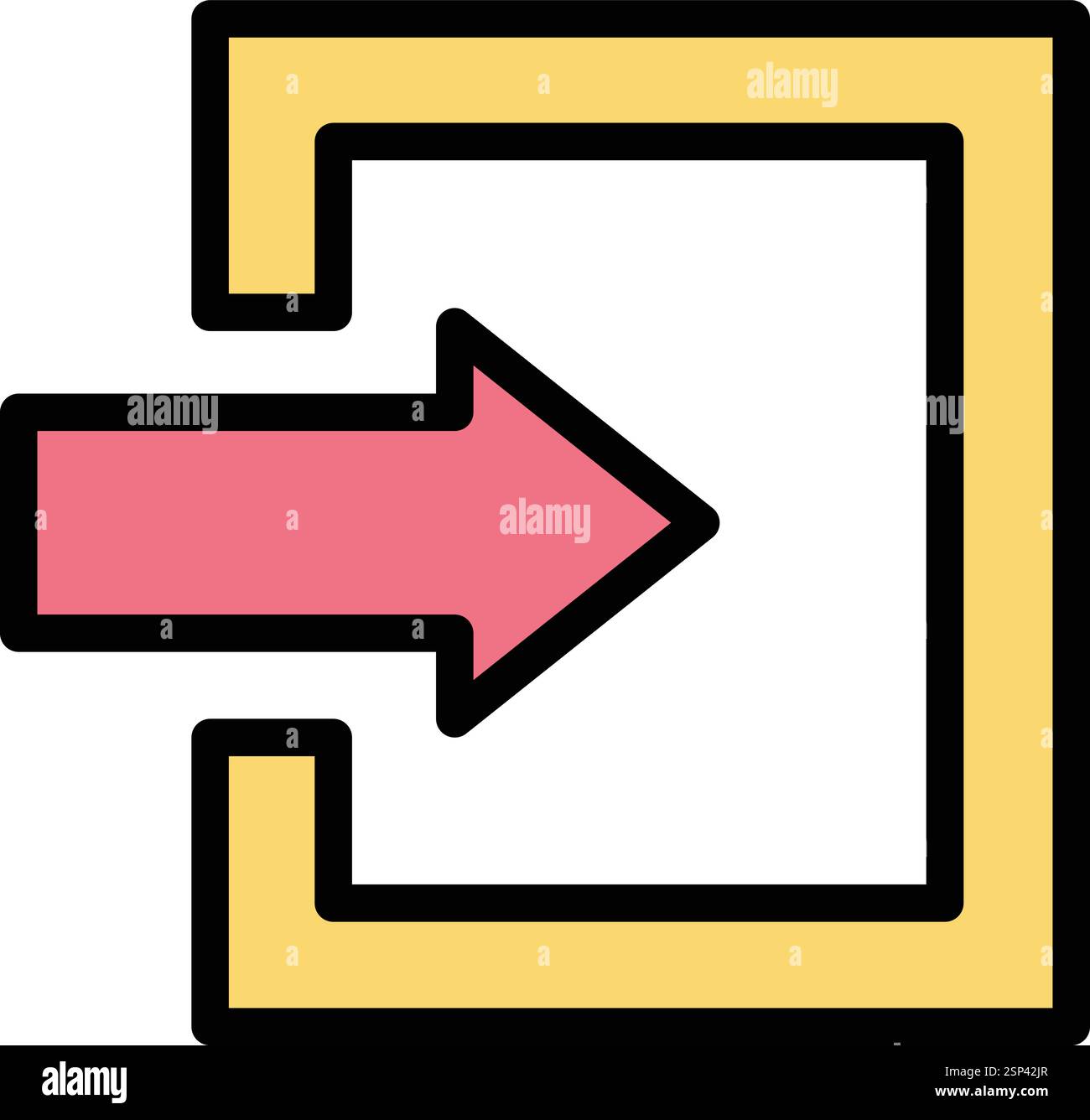 Log in Vector Icon Design Illustration Stock Vector Image & Art - Alamy