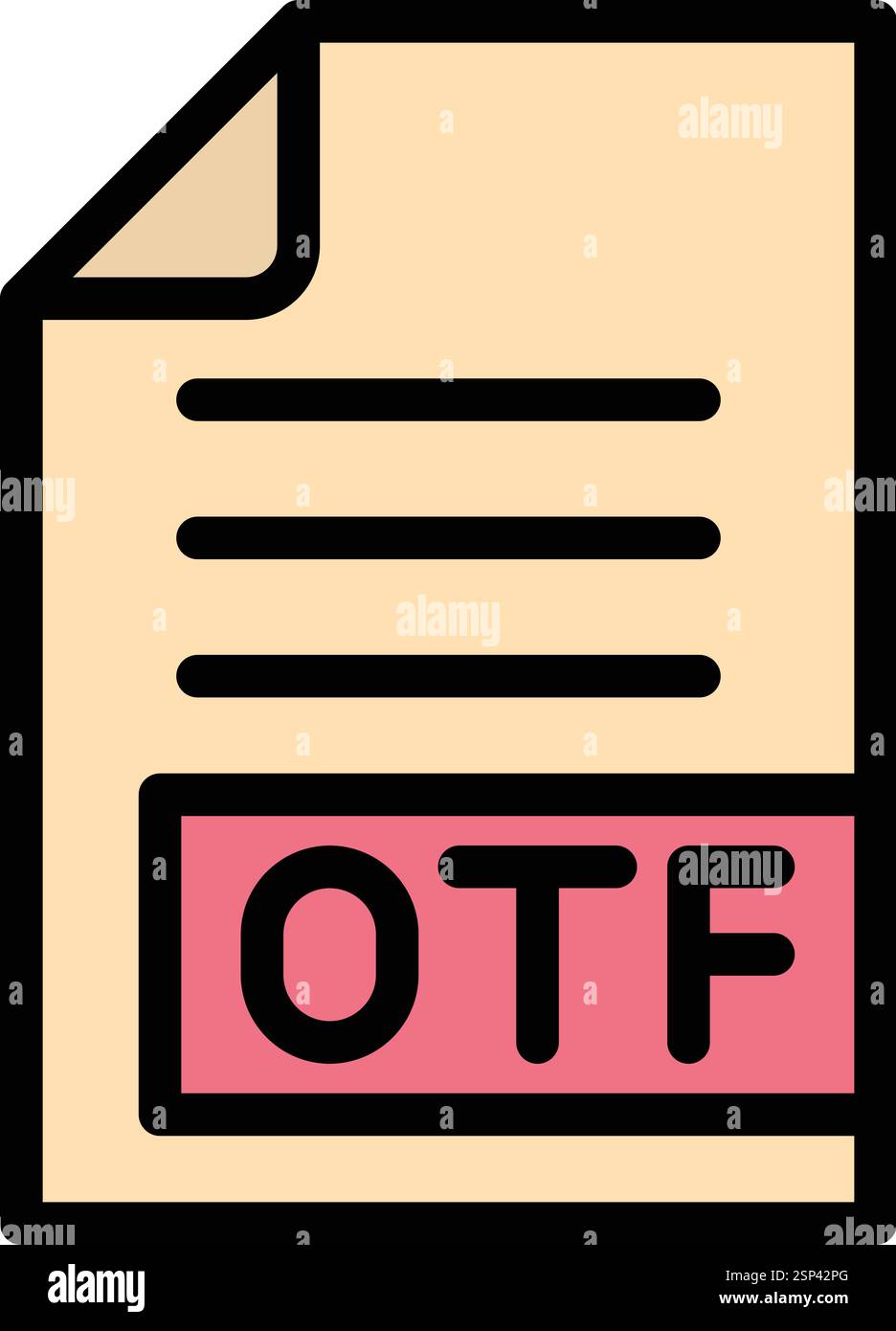 Otf logo design hi-res stock photography and images - Alamy