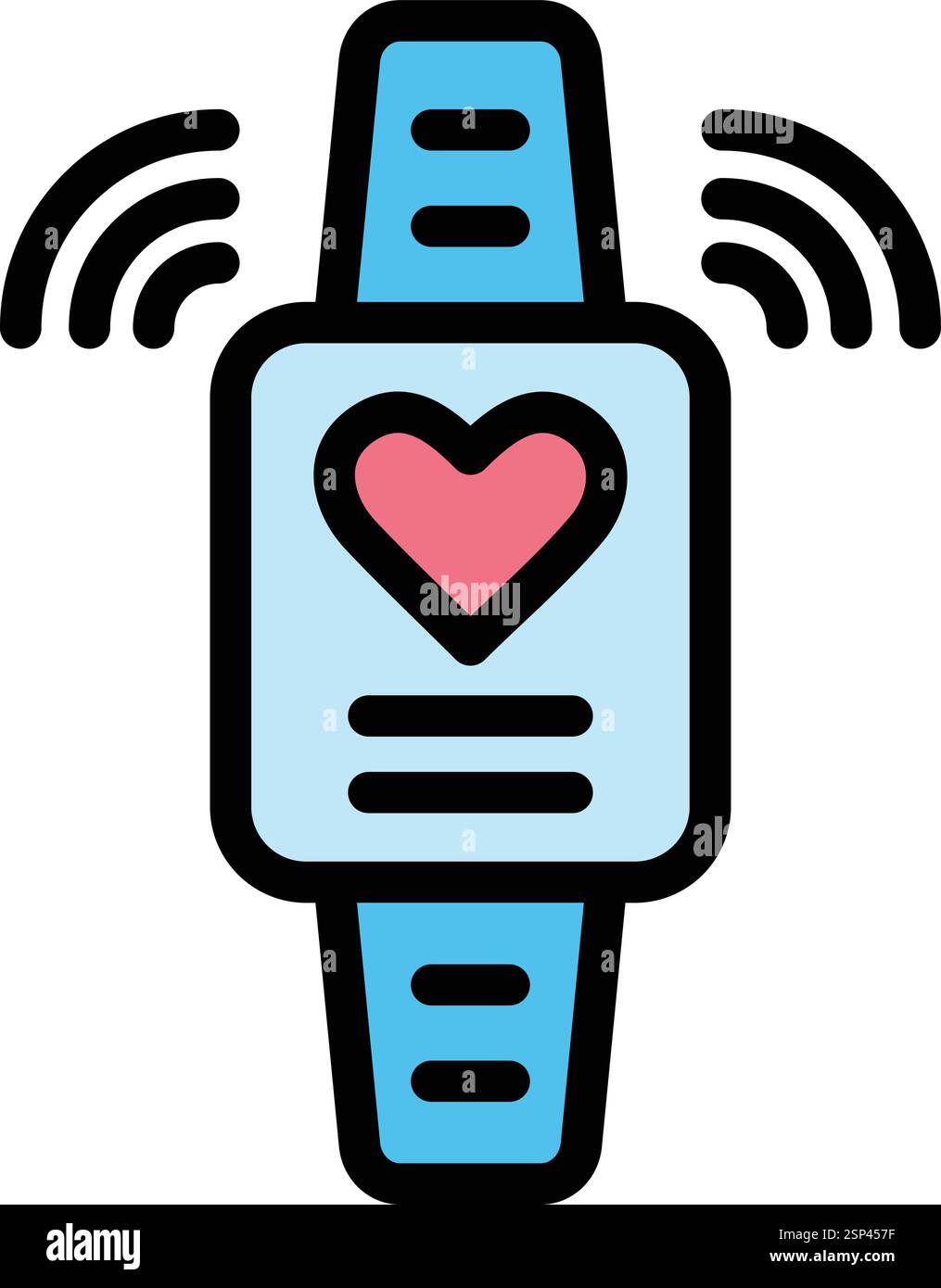 Smartwatch icon vector vectors Stock Vector Images - Alamy
