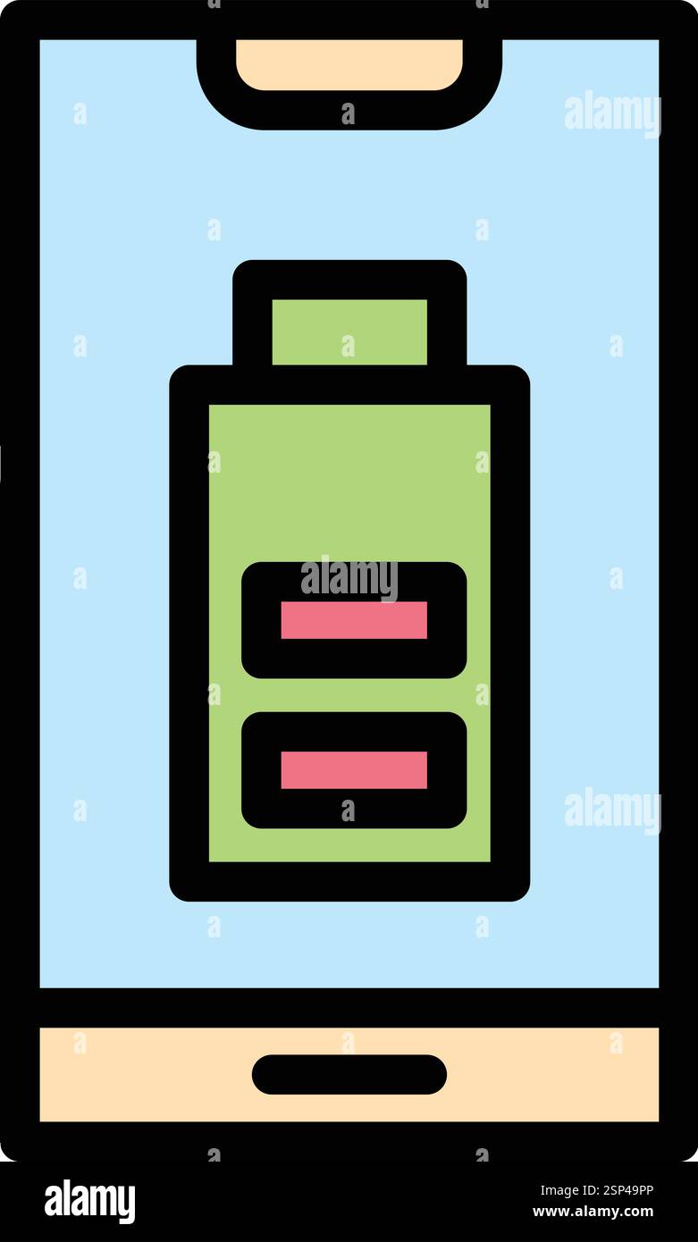 Battery 1 vector vectors Stock Vector Images - Alamy