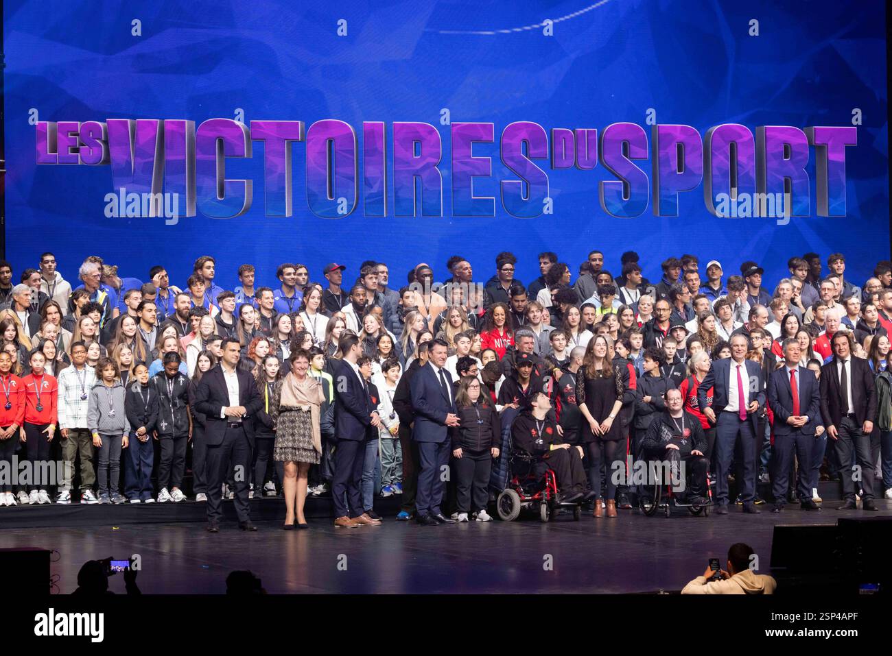Nice, France. 13th Feb, 2025. ‘Victoires du Sport' prizes ceremony in ...
