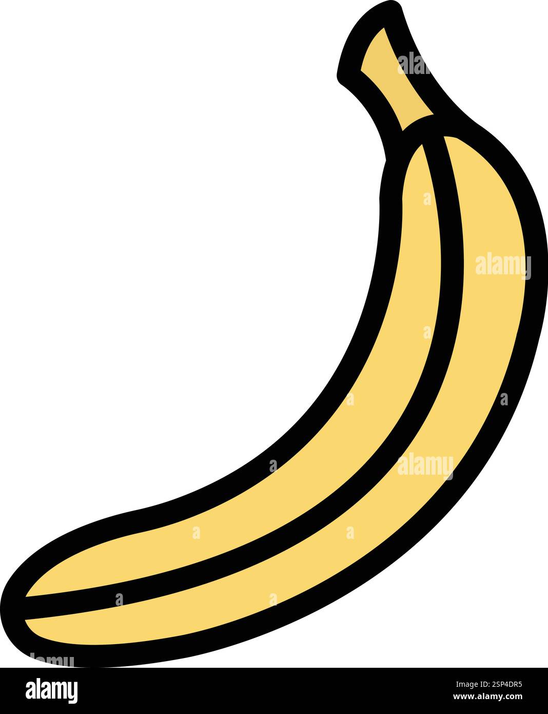 Banana Vector Icon Design Illustration Stock Vector Image & Art - Alamy