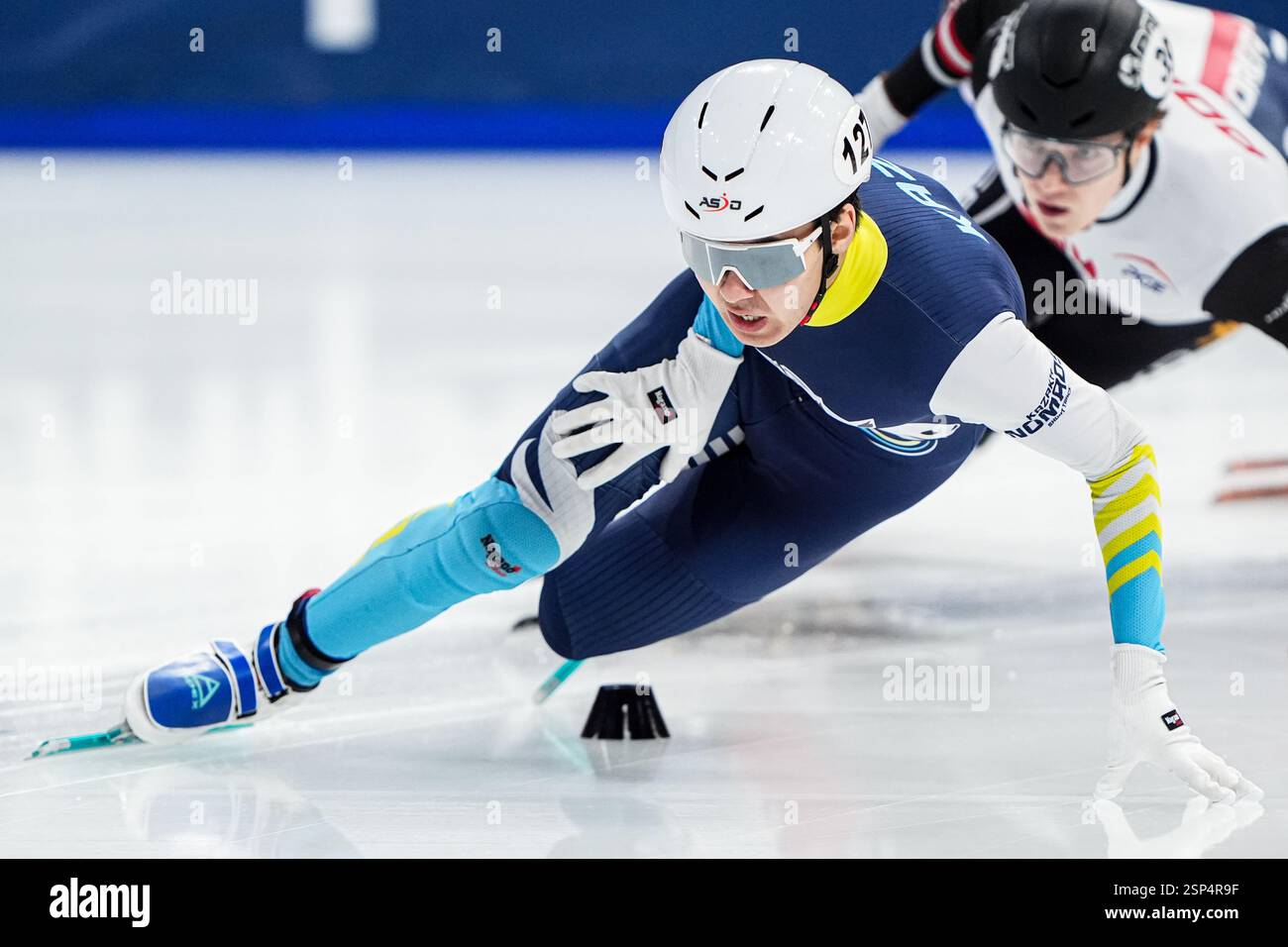 MILAN, ITALY - FEBRUARY 14: Aibek Nassen of Kazachstan during the ISU ...