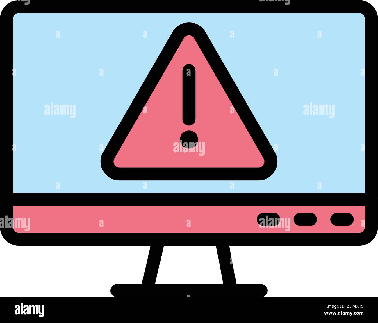 System alert vector vectors hi-res stock photography and images - Alamy