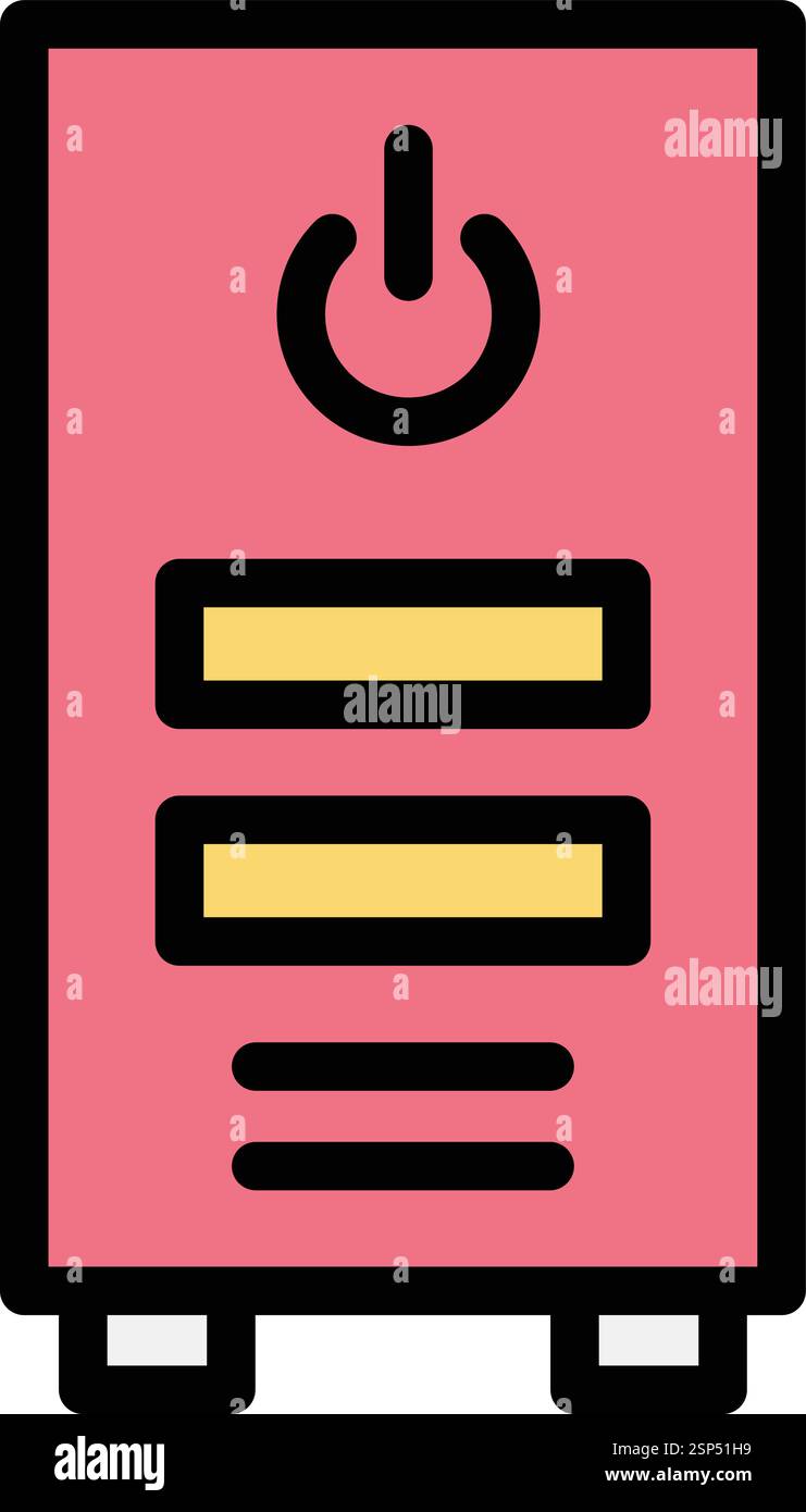 Cpu Vector Icon Design Illustration Stock Vector Image & Art - Alamy