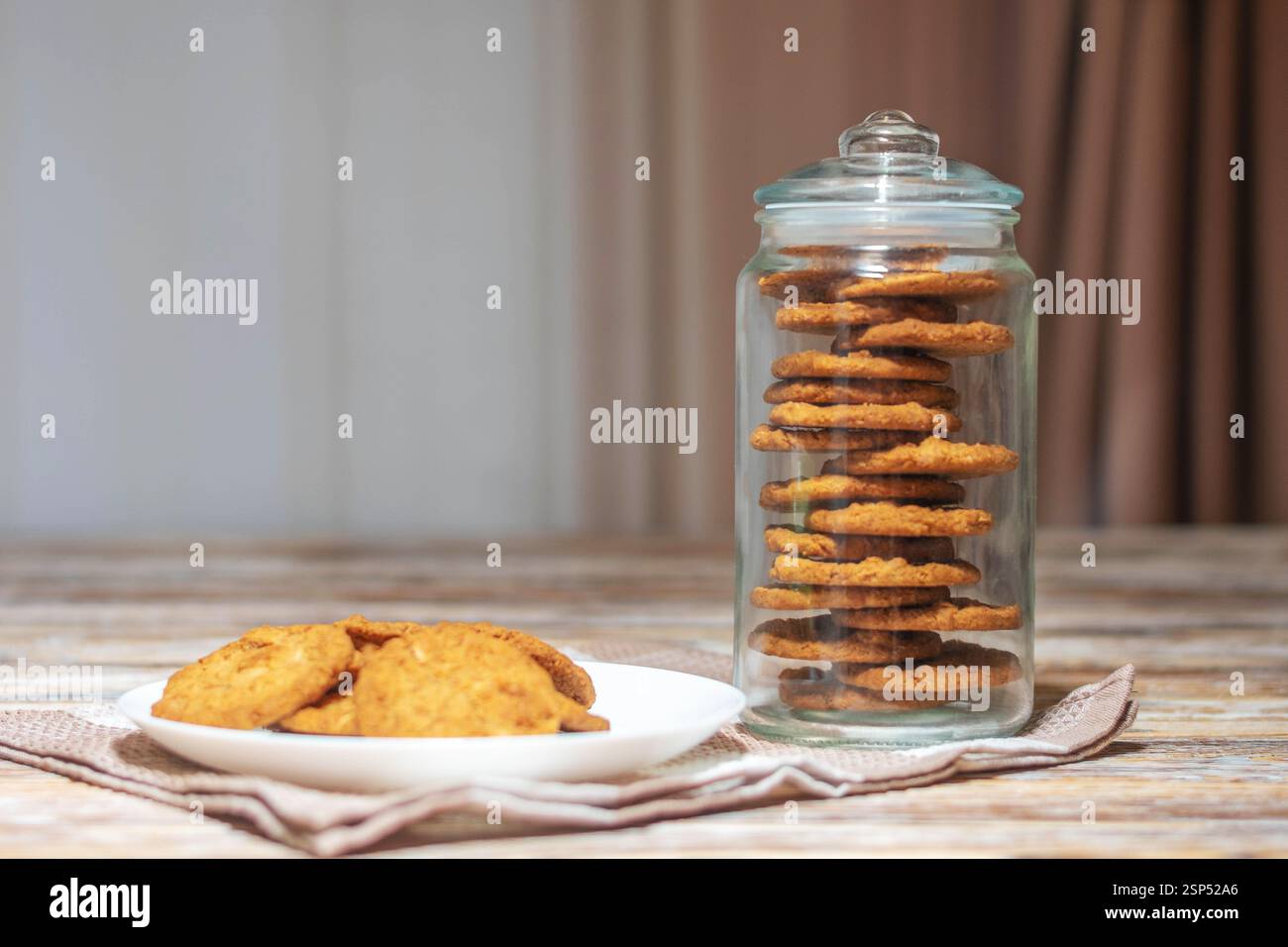 Homemade Cookies Jar Stock Photo - Alamy