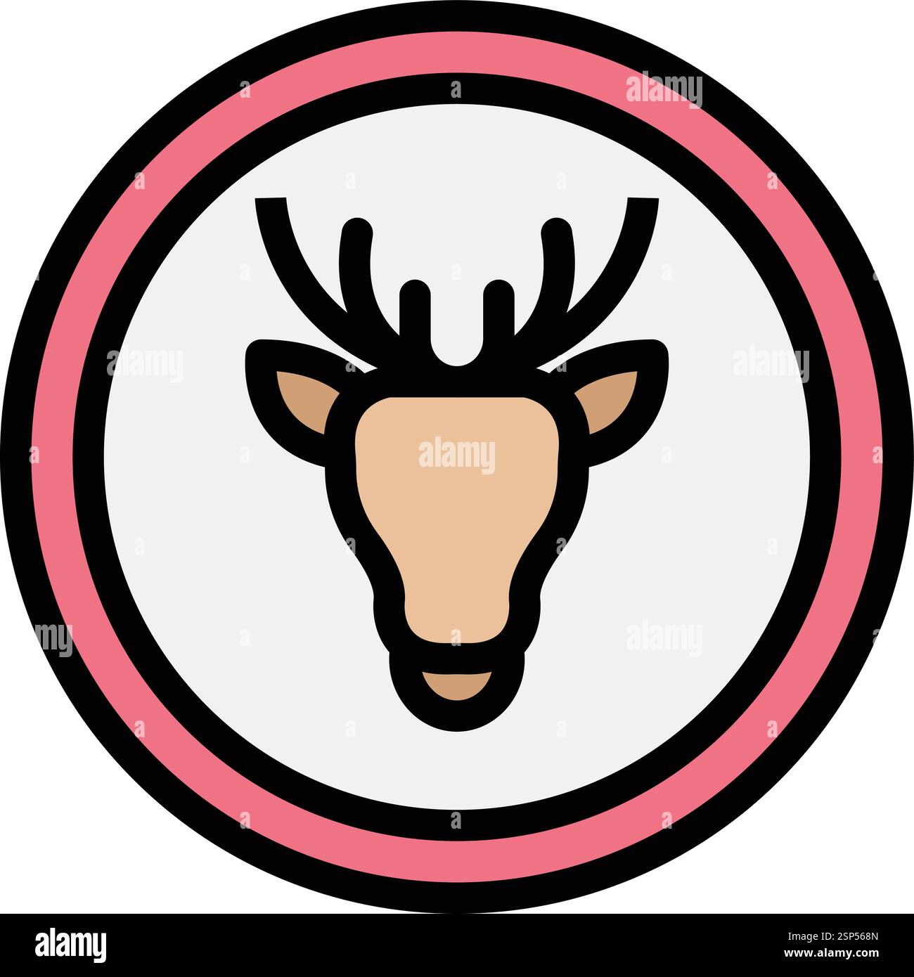 Wild animal Vector Icon Design Illustration Stock Vector Image & Art ...