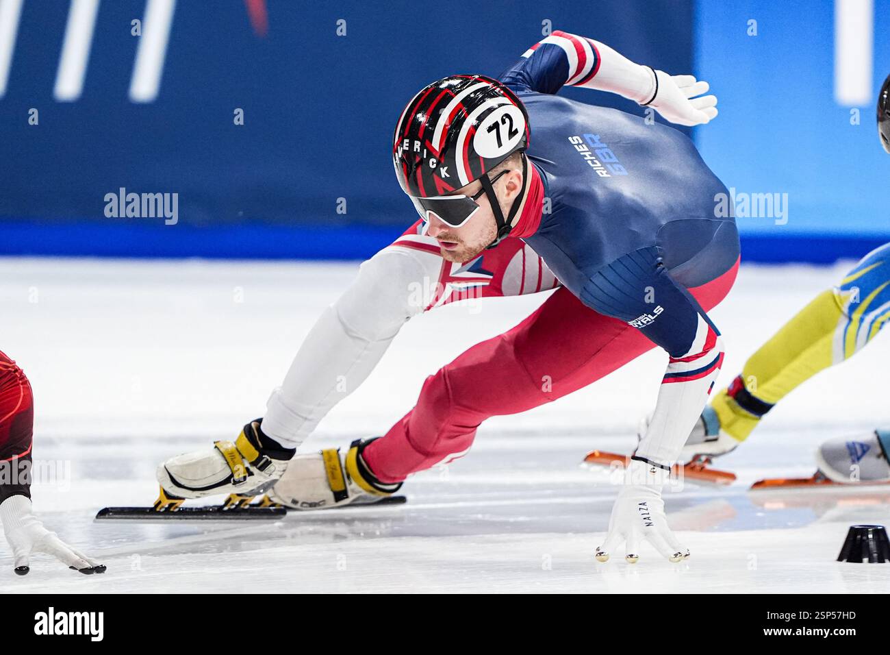MILAN, ITALY - FEBRUARY 14: Peter Riches of United Kingdom during the ...