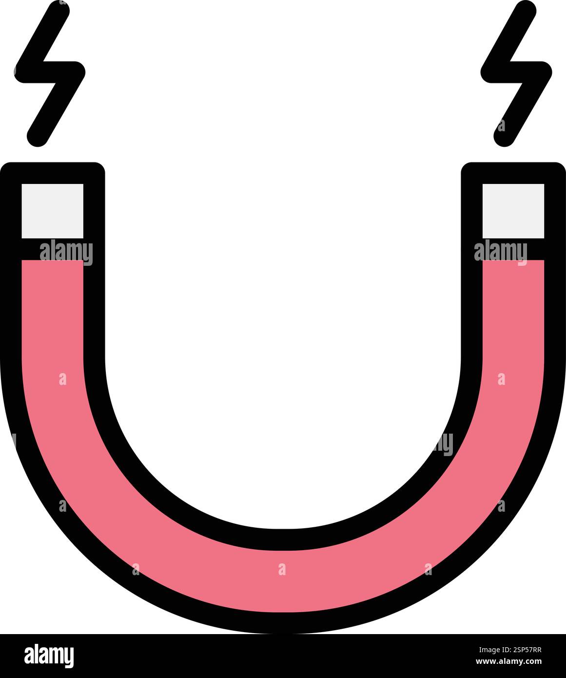 Magnet icon sign set hi-res stock photography and images - Alamy