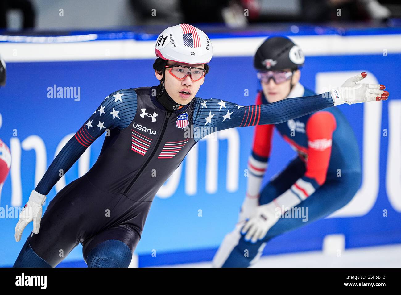 Milan, Italy. 14th Feb, 2025. MILAN, ITALY - FEBRUARY 14: Sean Shuai of ...