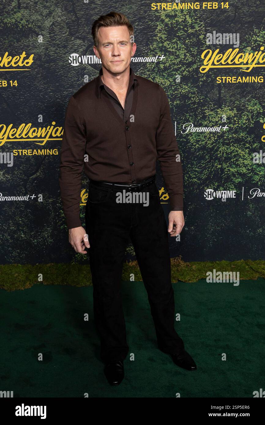 Los Angeles, USA. 13th Feb, 2025. Warren Kole attends the arrivals of ...