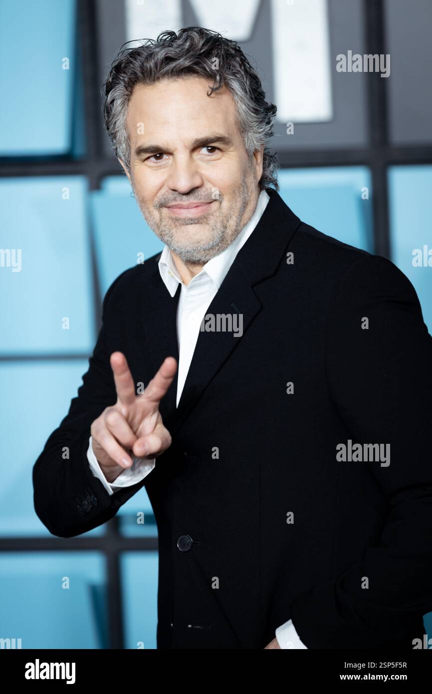 London, UK. 13th Feb, 2025. Mark Ruffalo attends the Mickey 17 premiere ...