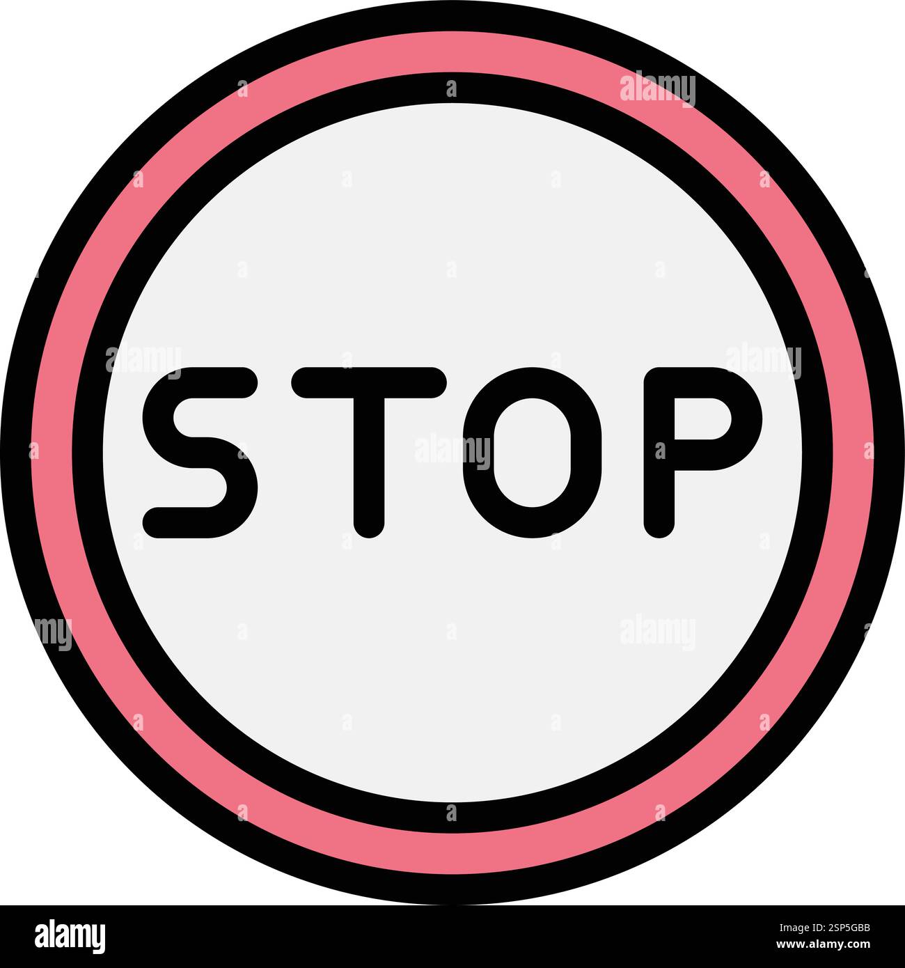 Custom stop sign Stock Vector Images - Alamy