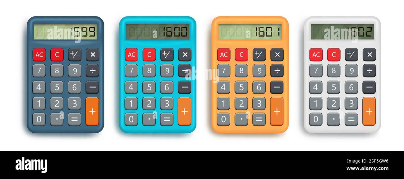 Calculator vector design. Back to sc0hool calculator element isolated ...