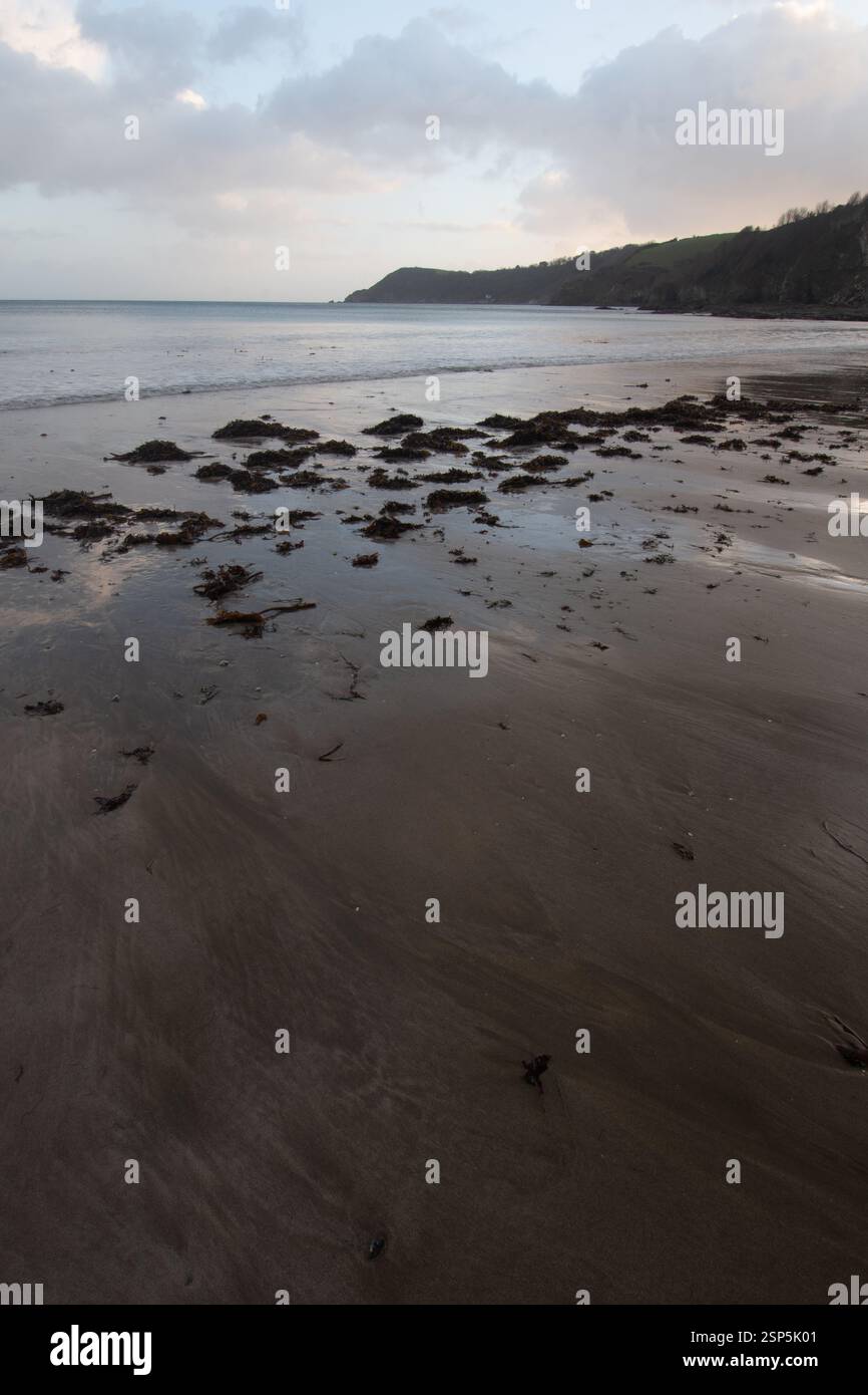 Porthpean Beach St Austell Cornwall Stock Photo - Alamy