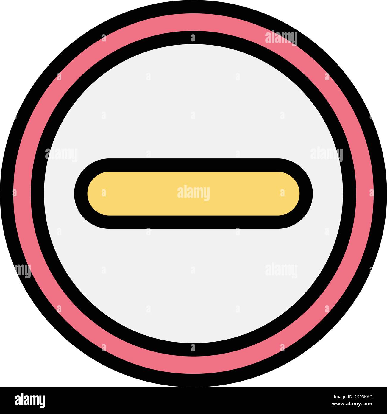 No entry vector vectors Cut Out Stock Images & Pictures - Alamy