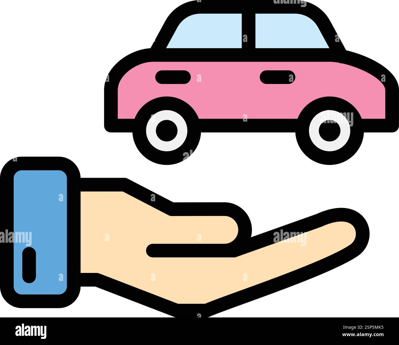 Car insurance Vector Icon Design Illustration Stock Vector Image & Art ...