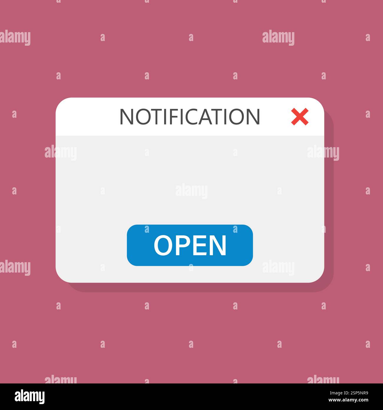 New message icon in flat style. Incoming inbox email vector ...
