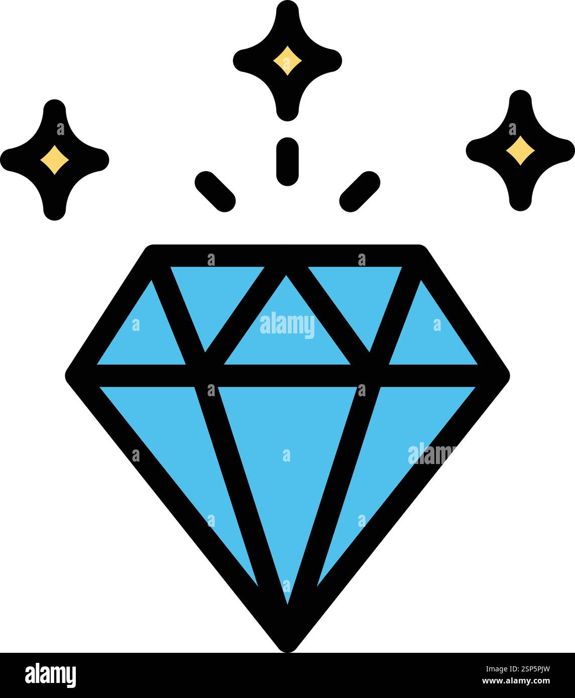 Diamond Vector Icon Design Illustration Stock Vector Image & Art - Alamy
