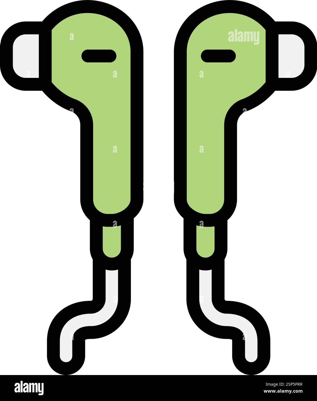 Earphone vector vectors Stock Vector Images - Alamy