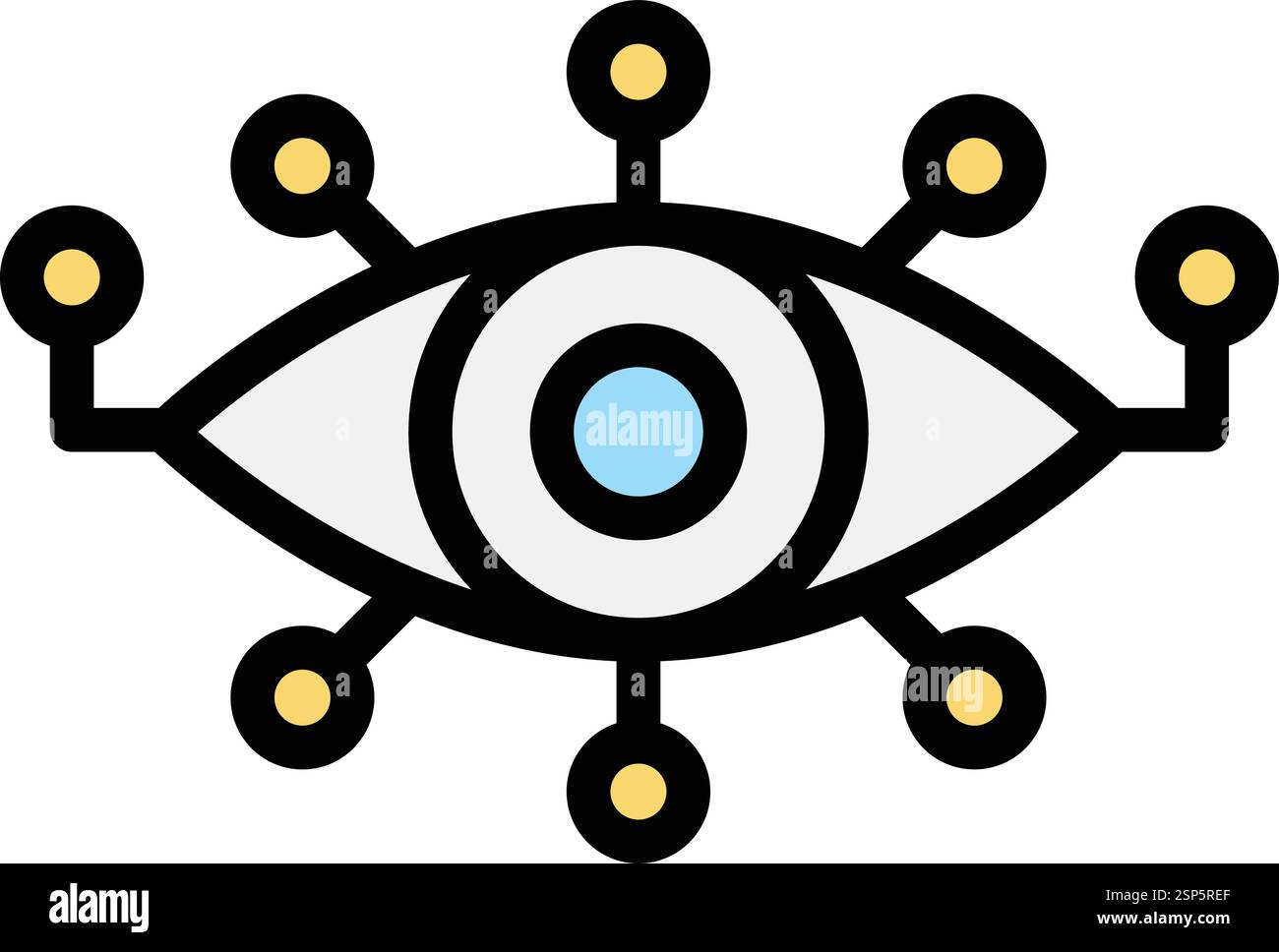 View icon vector vectors Stock Vector Images - Alamy