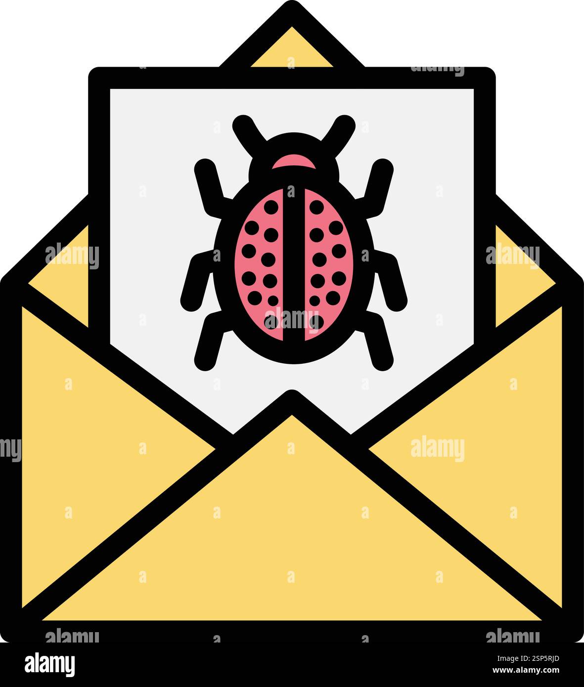 Mail Vector Icon Design Illustration Stock Vector Image & Art - Alamy