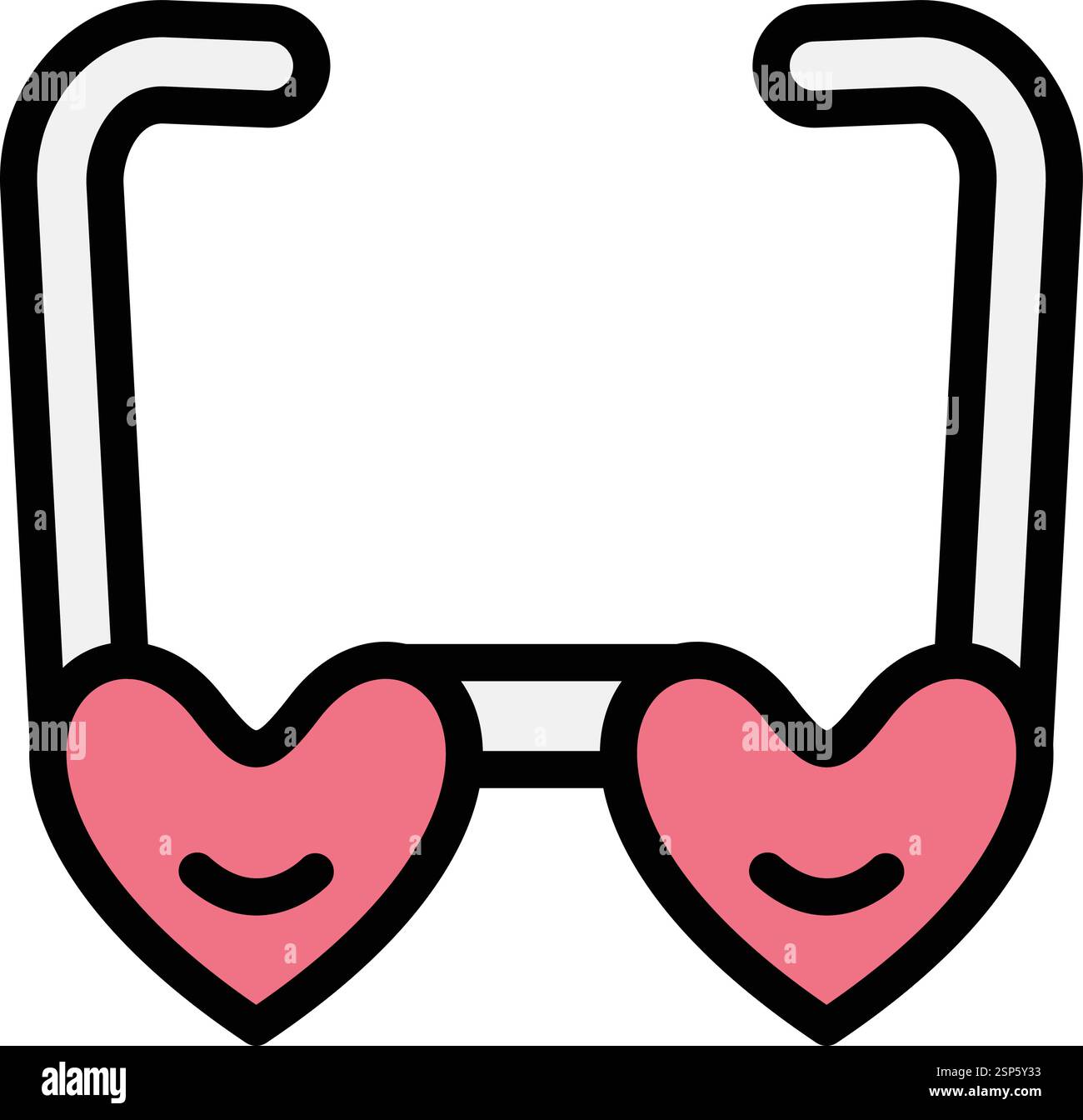 Eyeglasses vector icon set Stock Vector Images - Alamy