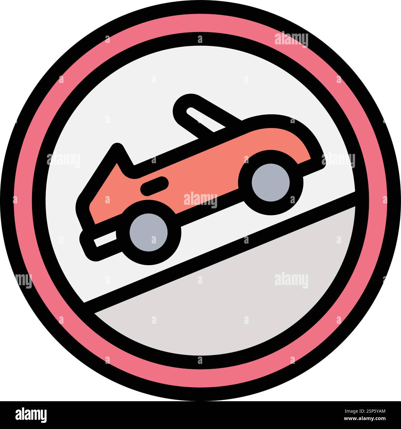 Ascent Vector Icon Design Illustration Stock Vector Image & Art - Alamy