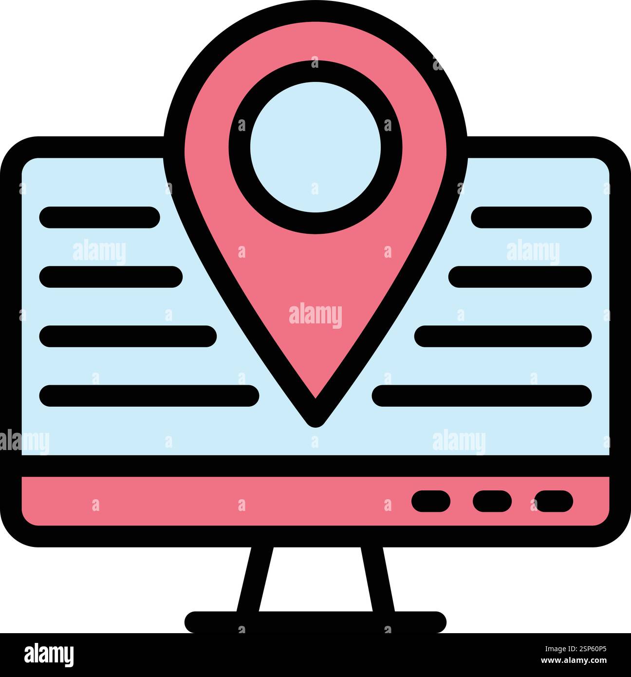 Tracking line Stock Vector Images - Alamy