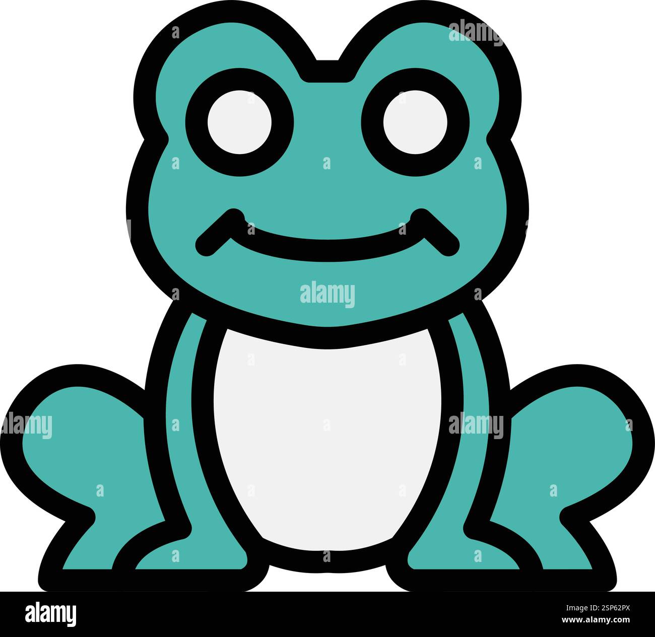 Iconic frog Stock Vector Images - Alamy
