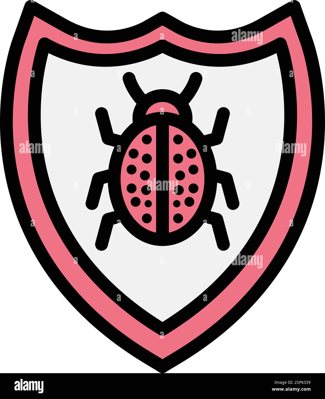 Virus Vector Icon Design Illustration Stock Vector Image & Art - Alamy