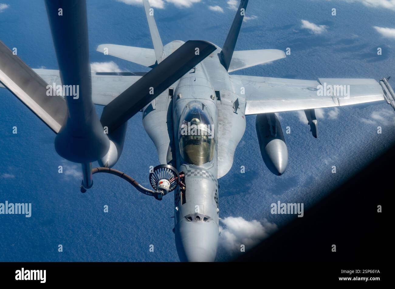 A U.S. Marine Corps F/A-18C Hornet assigned to the Marine Fighter ...