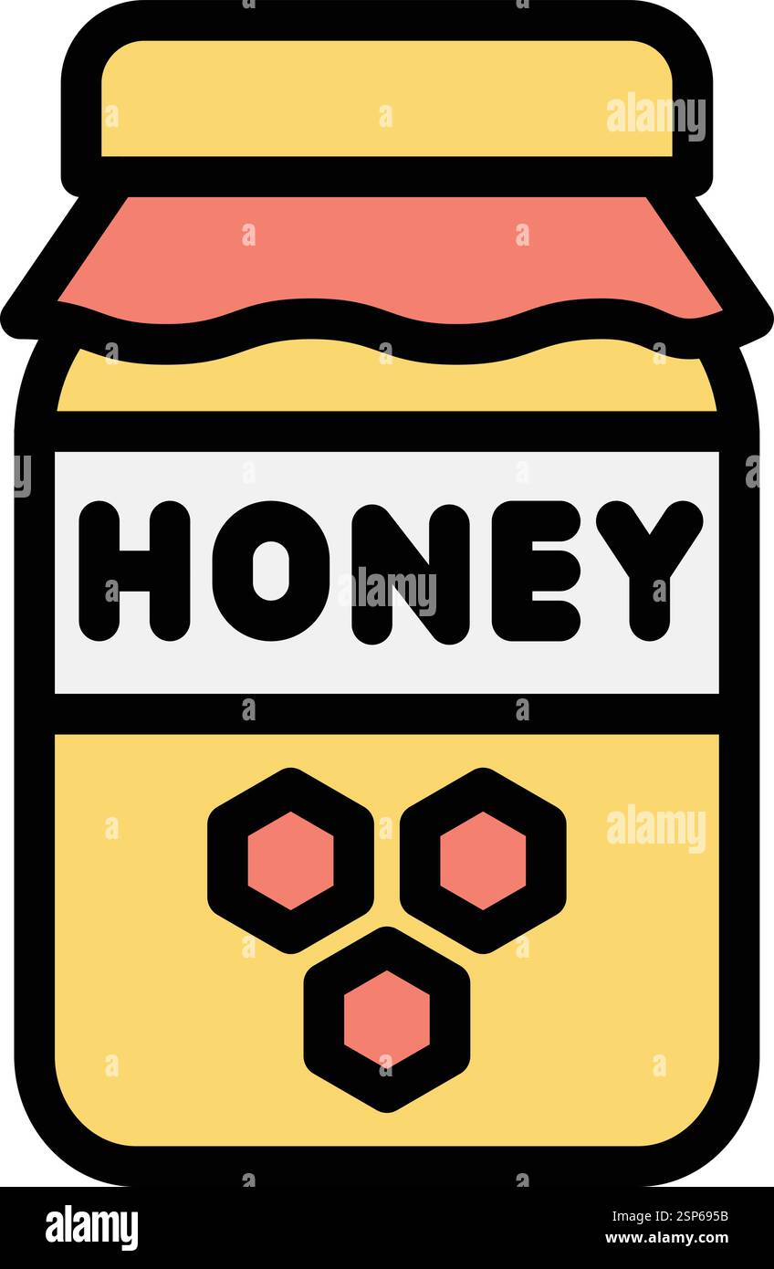 Honey vector vector vectors hi-res stock photography and images - Alamy