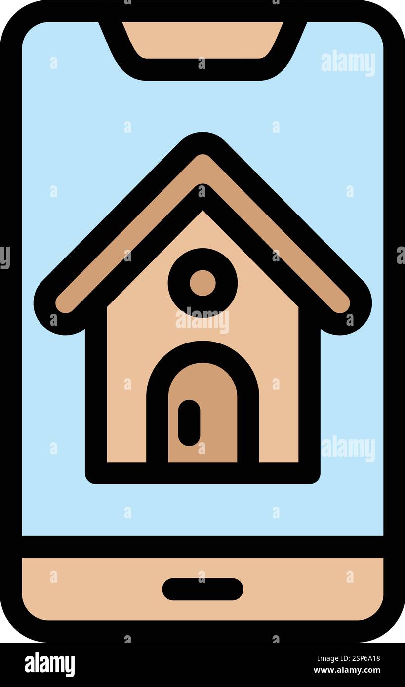 Mobile home vector vectors Cut Out Stock Images & Pictures - Alamy