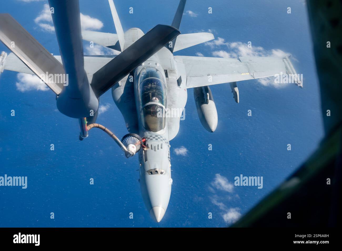 A U.S. Air Force KC-135 Stratotanker from the 72nd Air Refueling ...