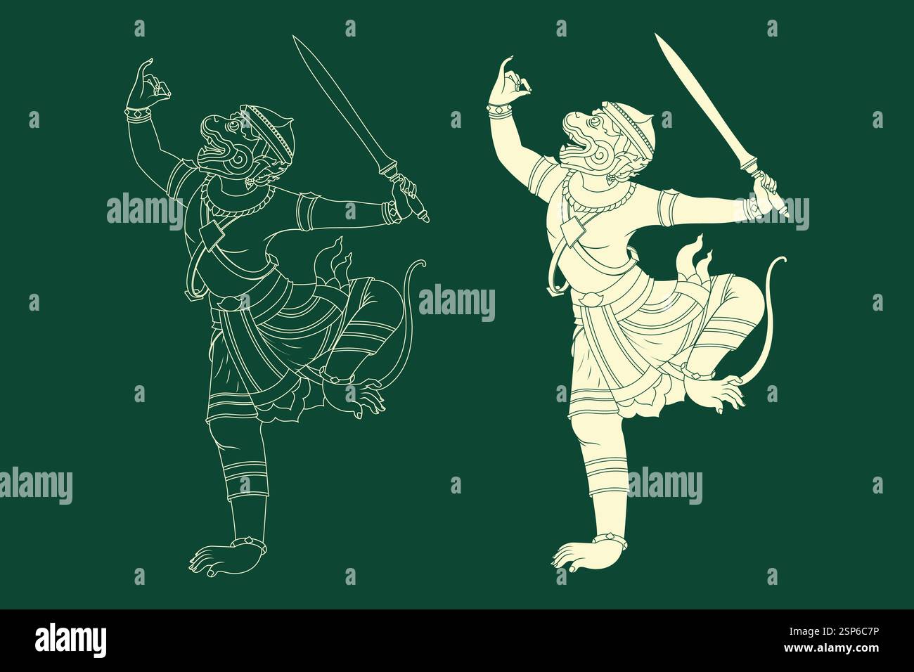 Kbach Khmer Vector, Khmer Ornament Stock Vector Image & Art - Alamy